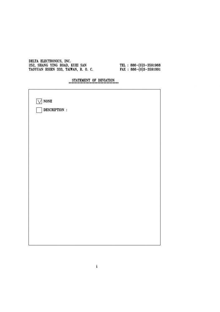 PFR0612DHE-SP00 specification page 2