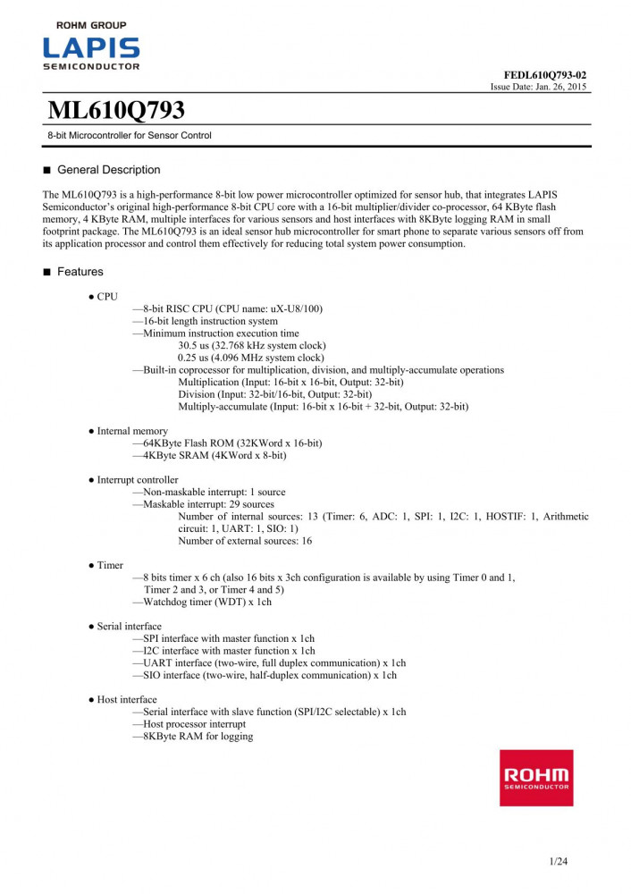ML610Q793 document page 2