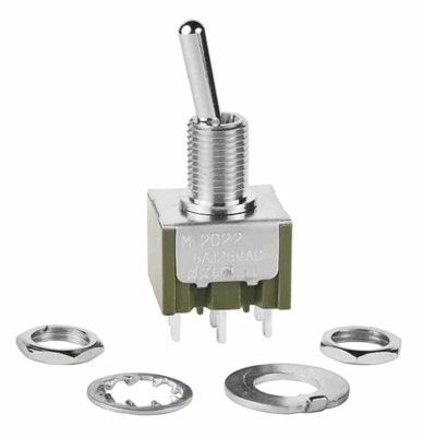 Angle PC Mount Miniature Toggle