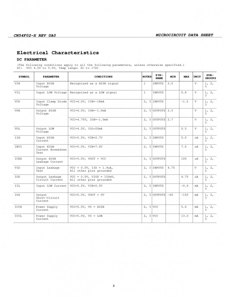 54F02DC technical document page 3