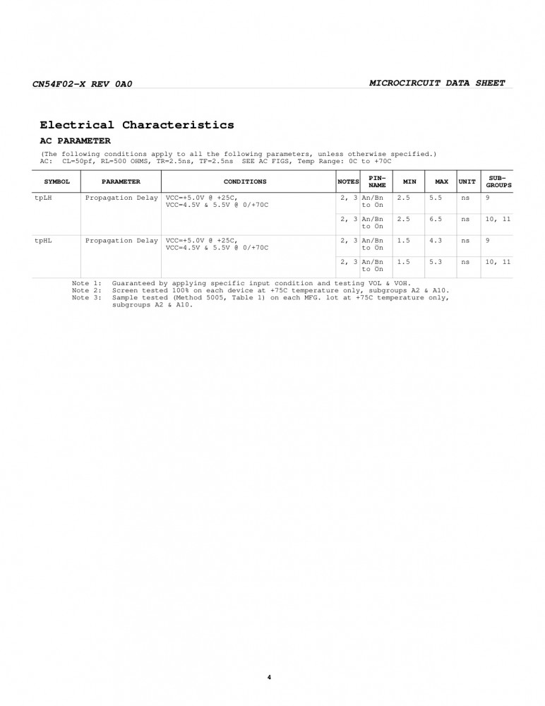 54F02DC technical document page 4