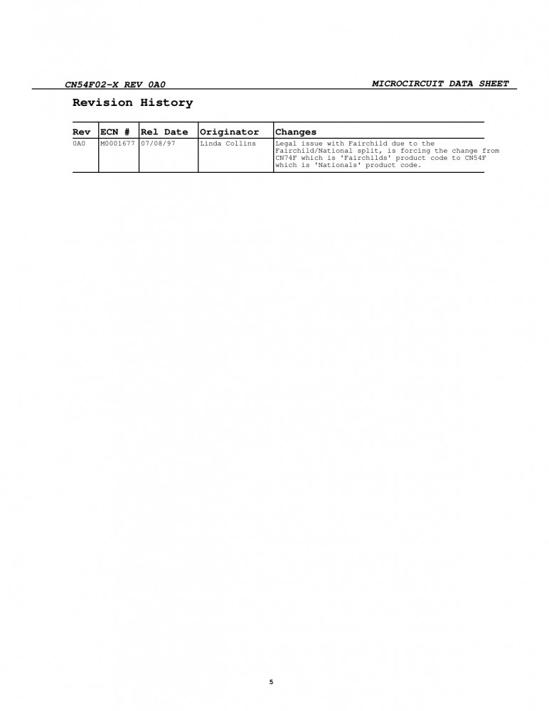 54F02DC technical document page 5
