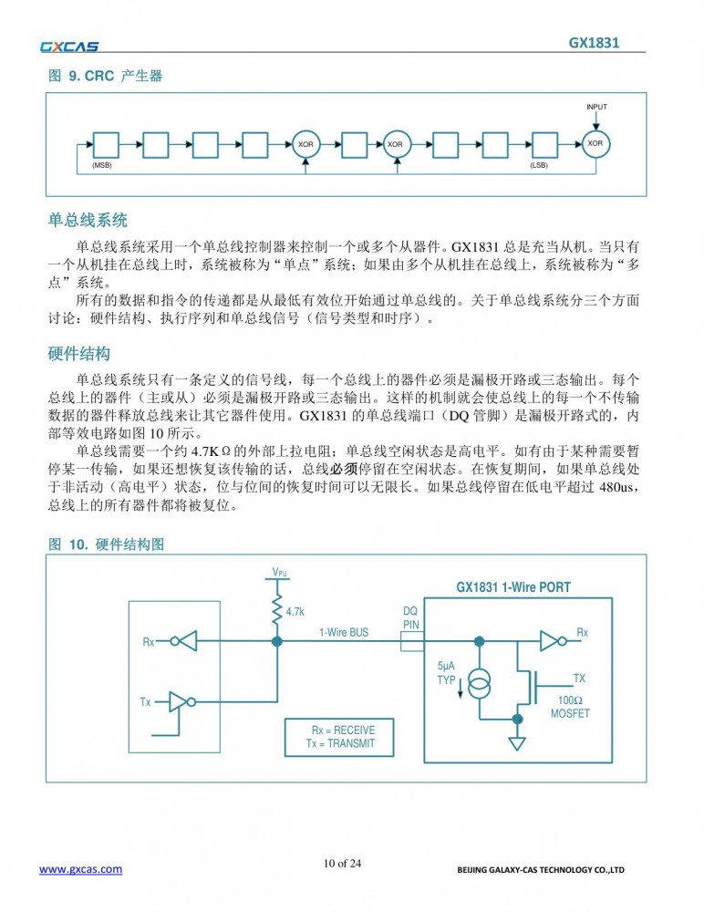 GX1831 datasheet page 10