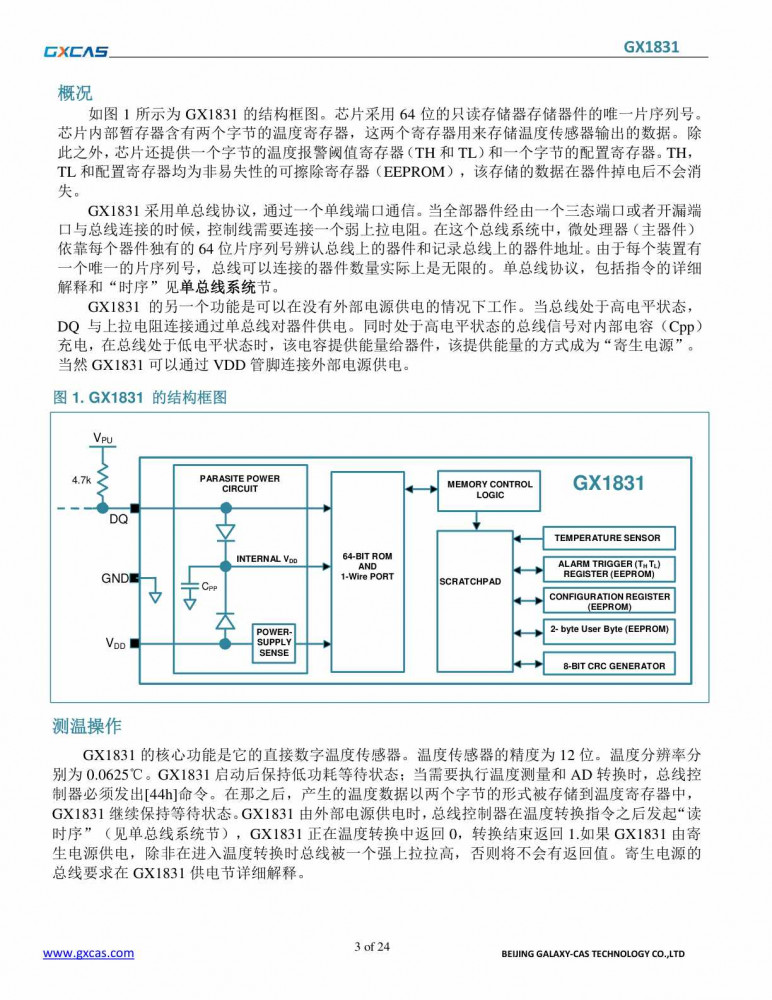 GX1831 datasheet page 3