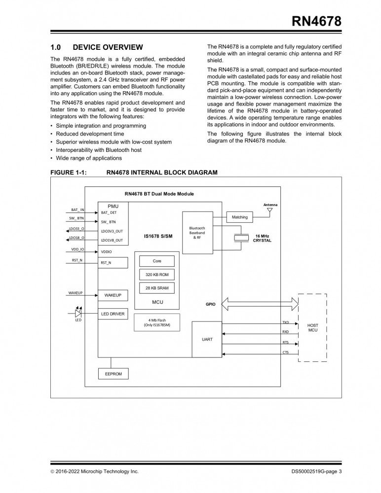 RN4678 technical document page 3