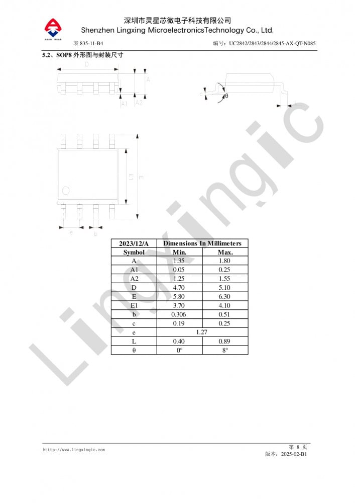 UC2842 family datasheet page 10