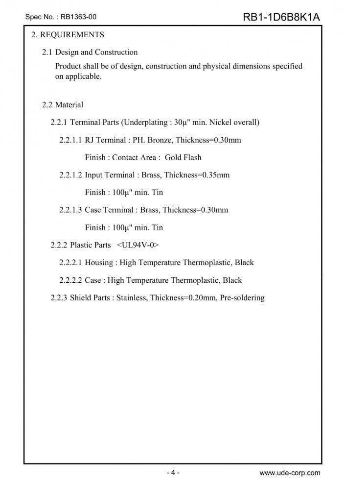 RB1-1D6B8K1A approval sheet page 5
