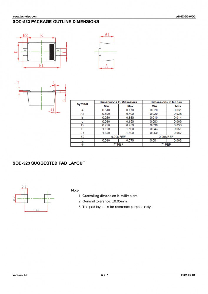 AD-ESD36VD5 datasheet page 5