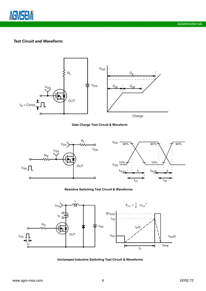 AGMH035N10A datasheet page 6