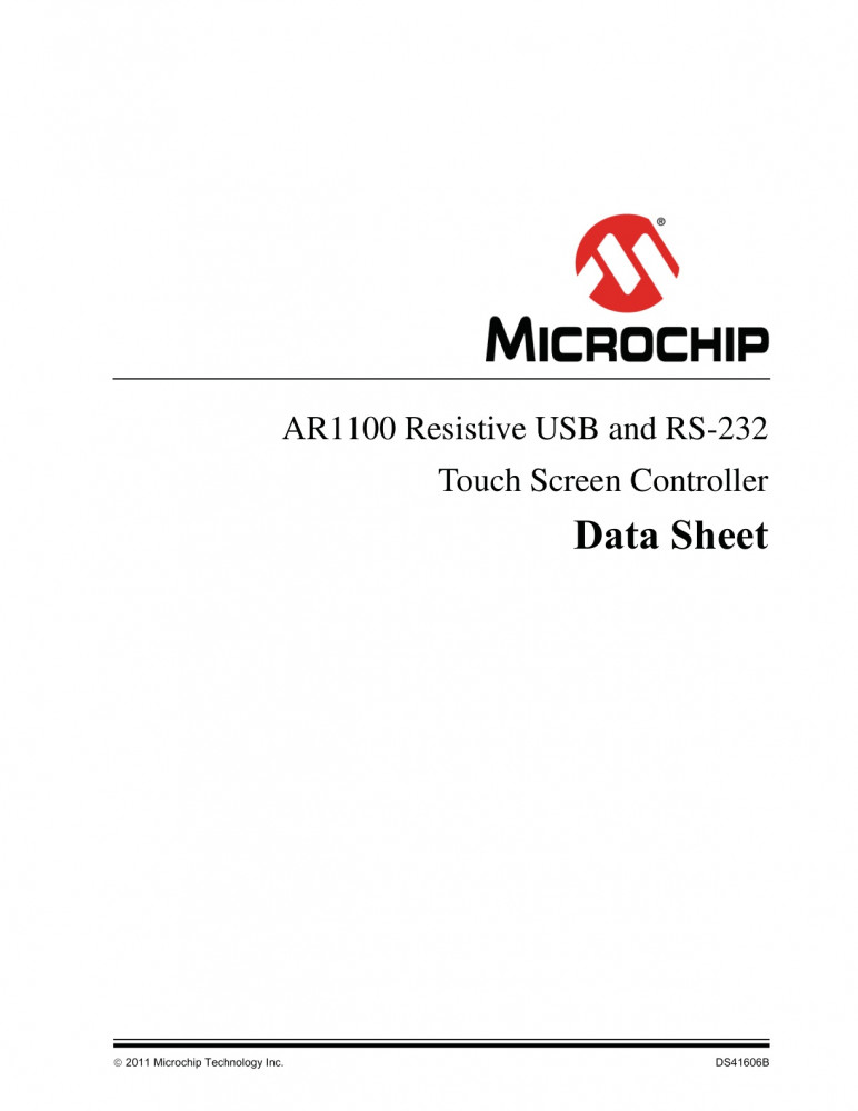 AR1100 datasheet page 1