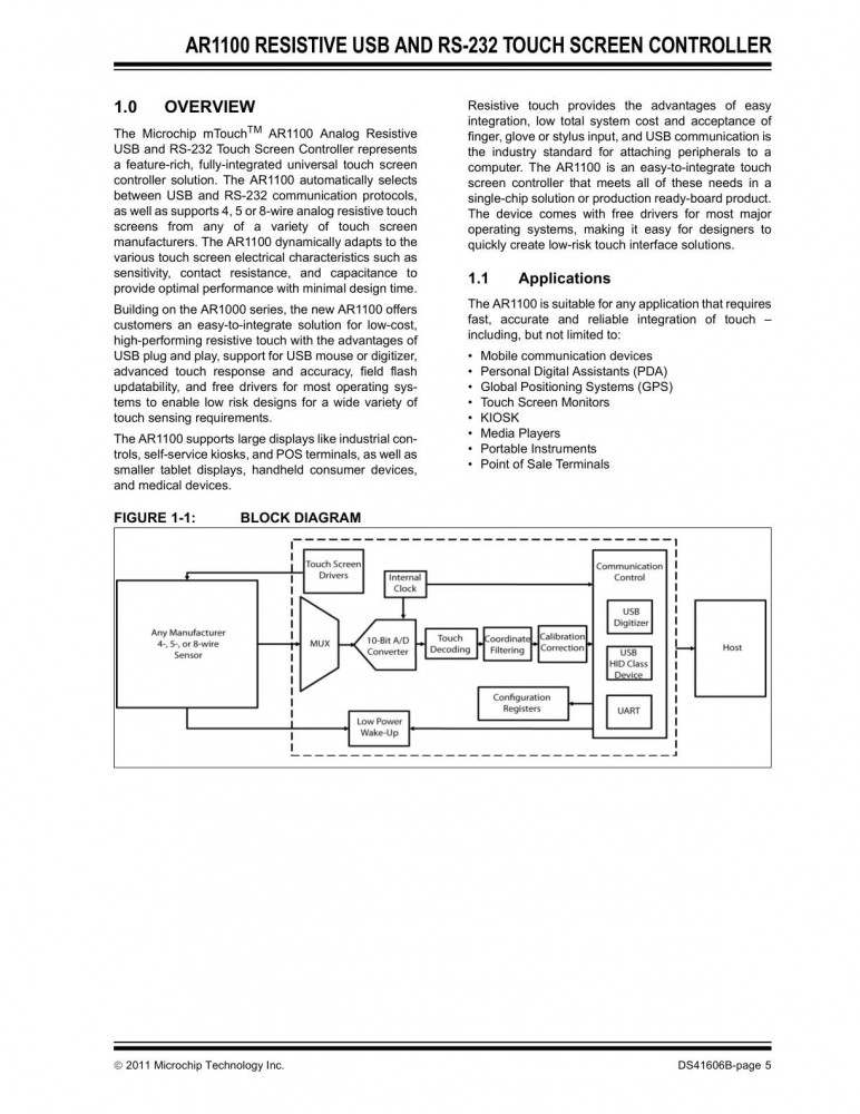 AR1100 datasheet page 5