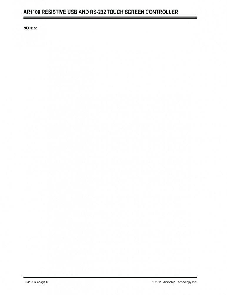 AR1100 datasheet page 6