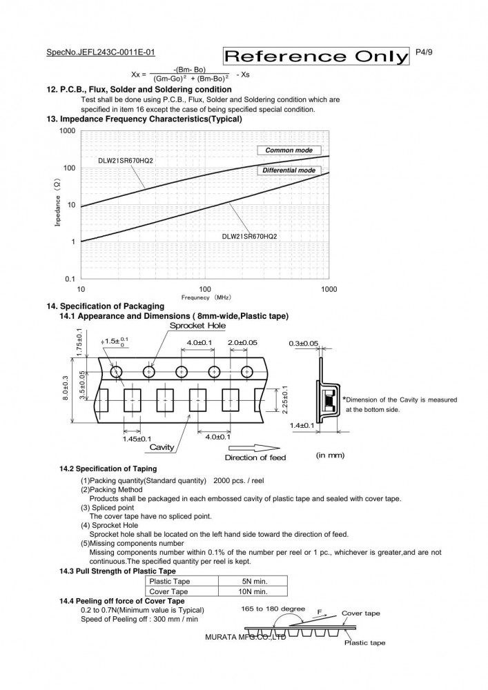 DLW21SR670HQ2L specification page 4