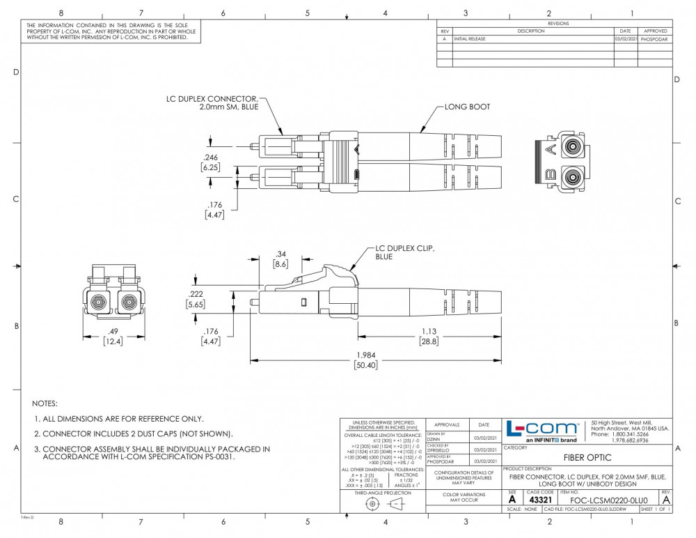 FOC-LCSM0220-0LU0 technical document page
