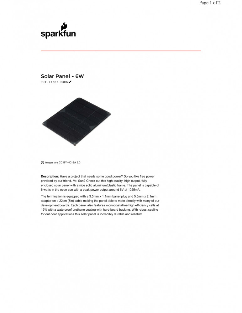 PRT-13783 technical documentation page 1