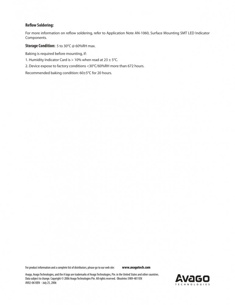 HSMF-C118 datasheet page 8