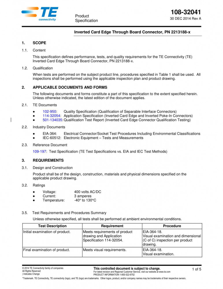 2213188-1 technical document page 1