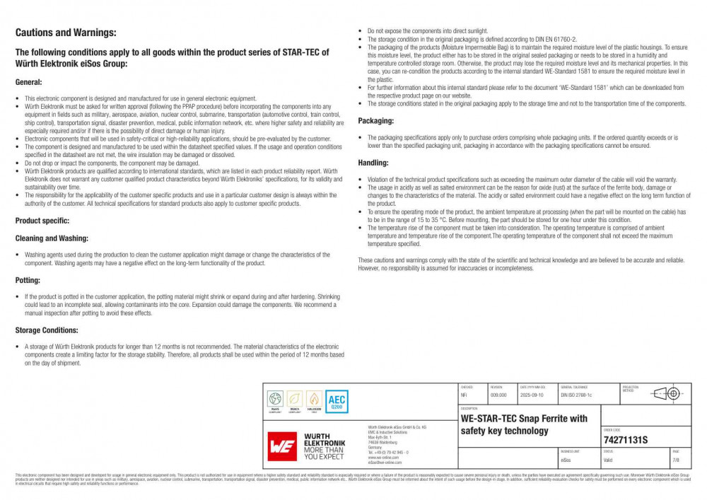74271131S technical document, page 7