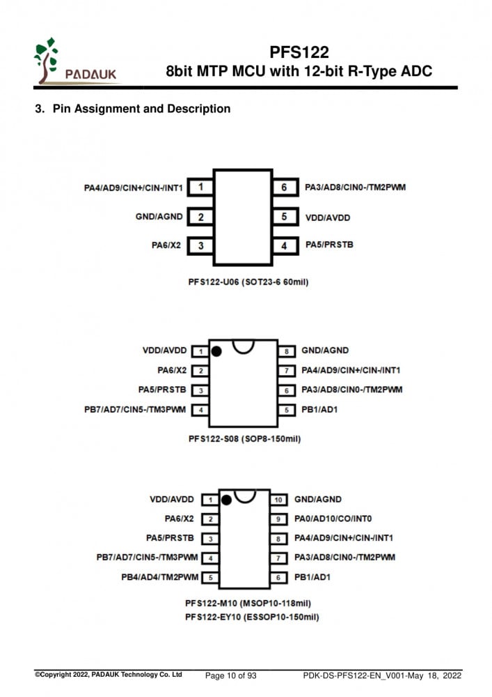 PFS122 datasheet page 10