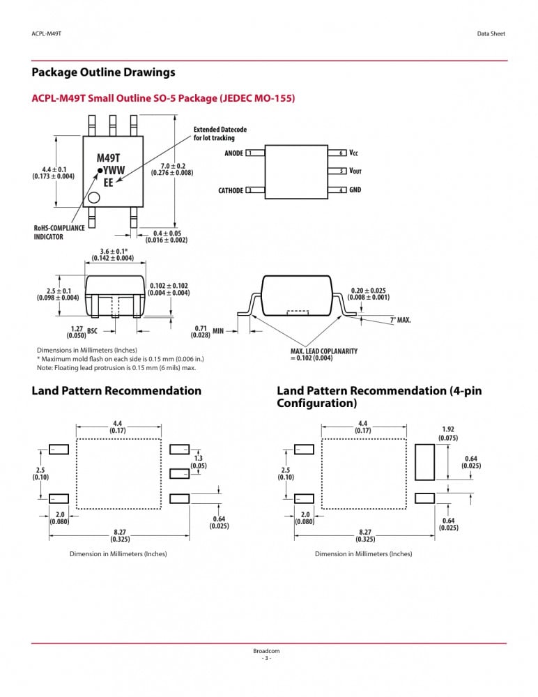 ACPL-M49T datasheet page 3