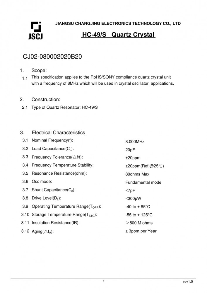 CJ02-080002020B20 specification sheet page 2