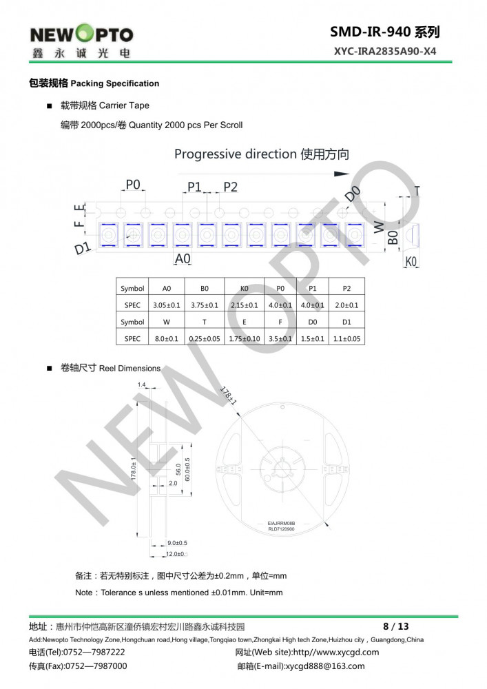 XYC-IRA2835A90-X4 approval document page 8