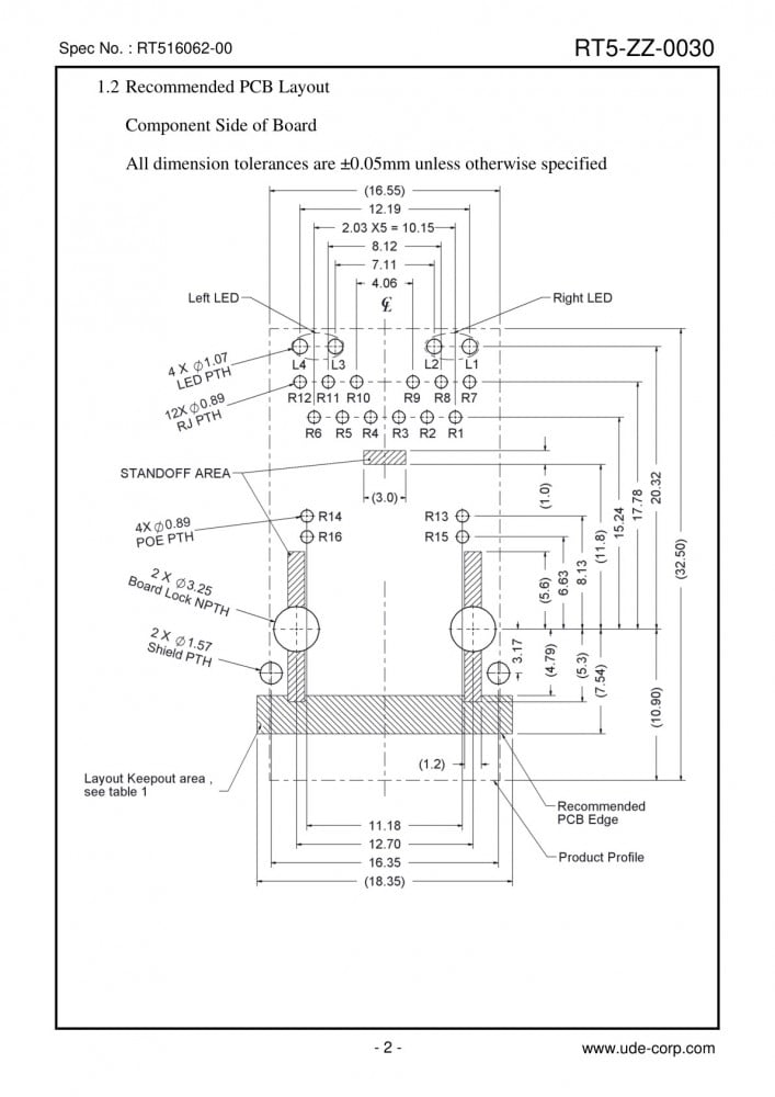 RT5-ZZ-0030 PCB layout