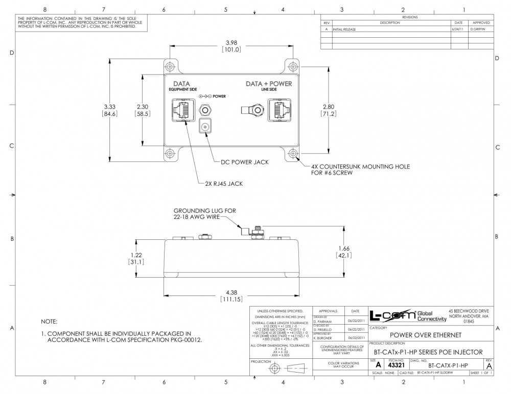 BT-CAT5E-P1-HP-4870 product documentation preview