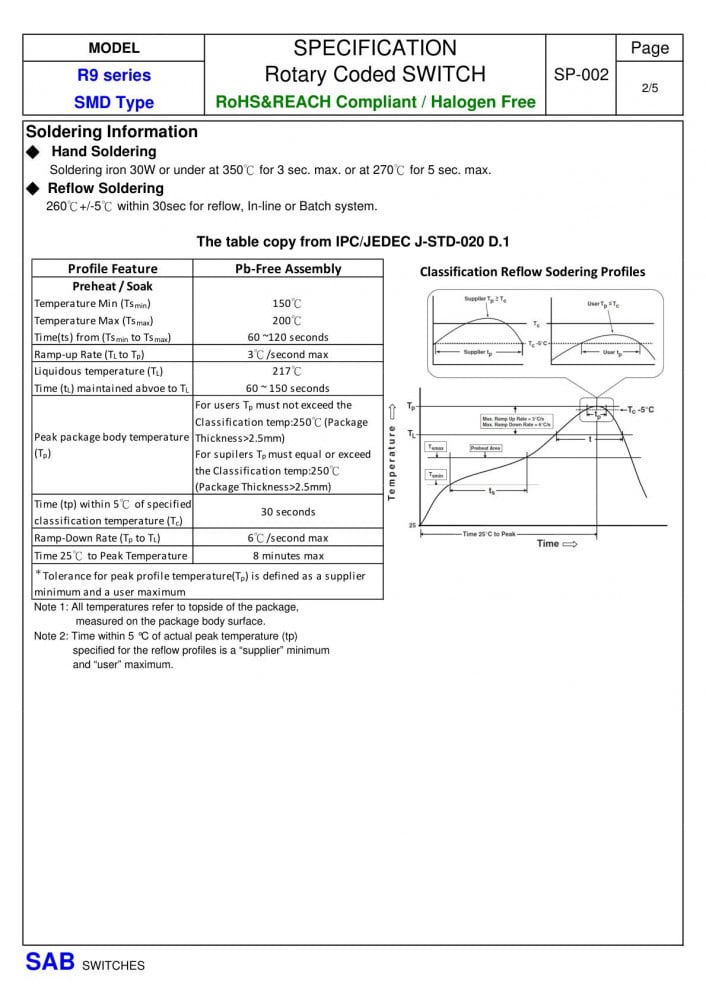 BIWIN R9 series datasheet page 2