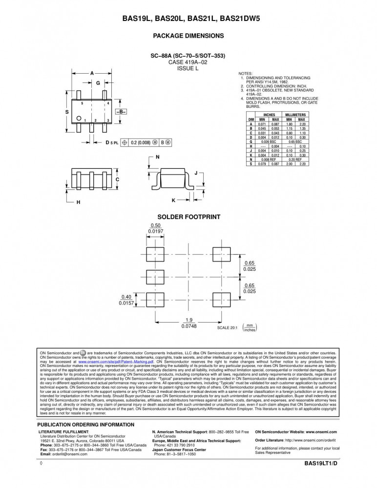 BAS21L datasheet page 6