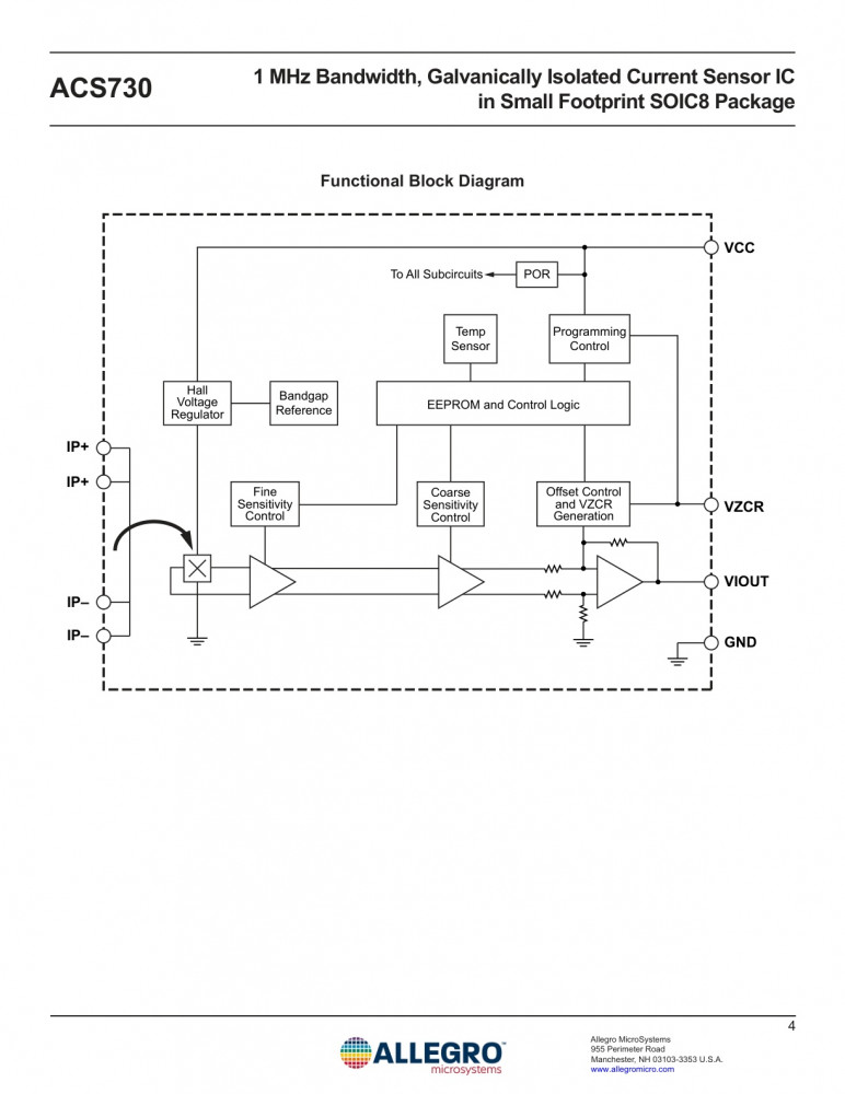 ACS730 datasheet page 4