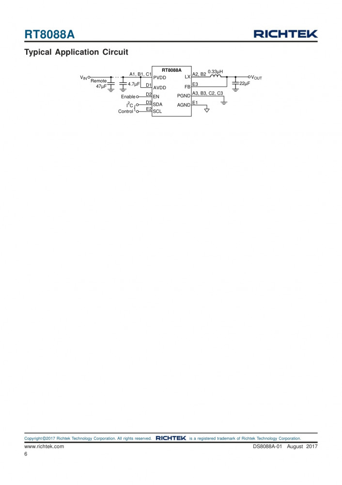 RT8088A technical document page 6