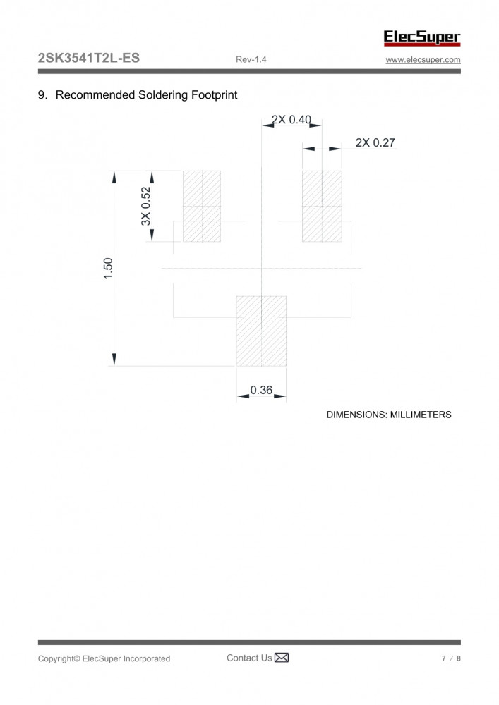 2SK3541T2L-ES datasheet page 7