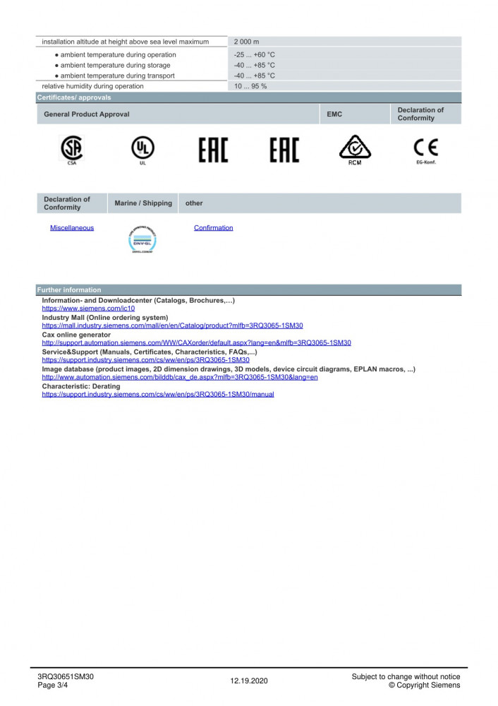 3RQ30651SM30 technical document page 3