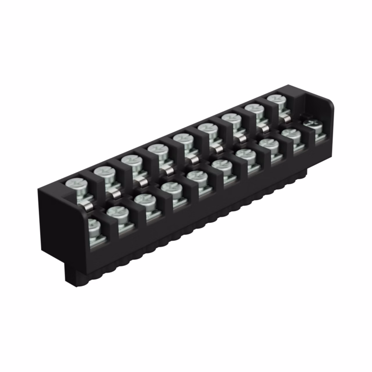 5.08mm Pitch Beau EuroMate Pluggable Terminal Block, Dual Level, 90° Wire Entry, 19 Circuits for sale