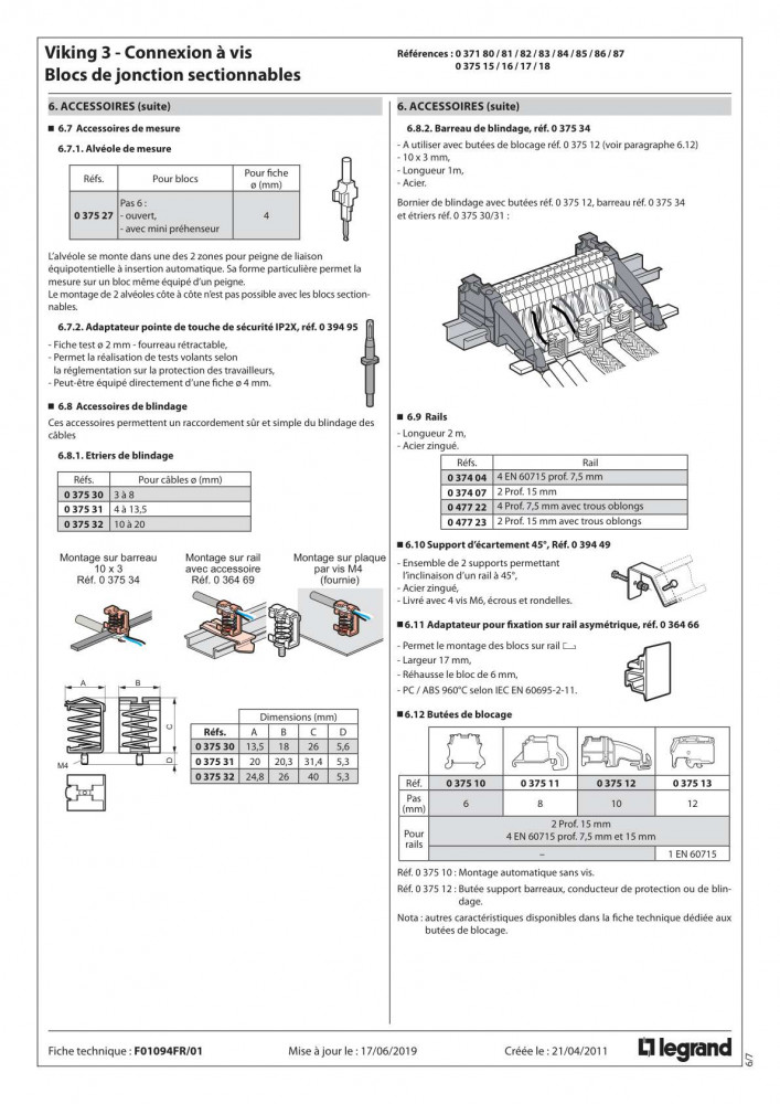 Legrand Viking 3 document preview, page 6