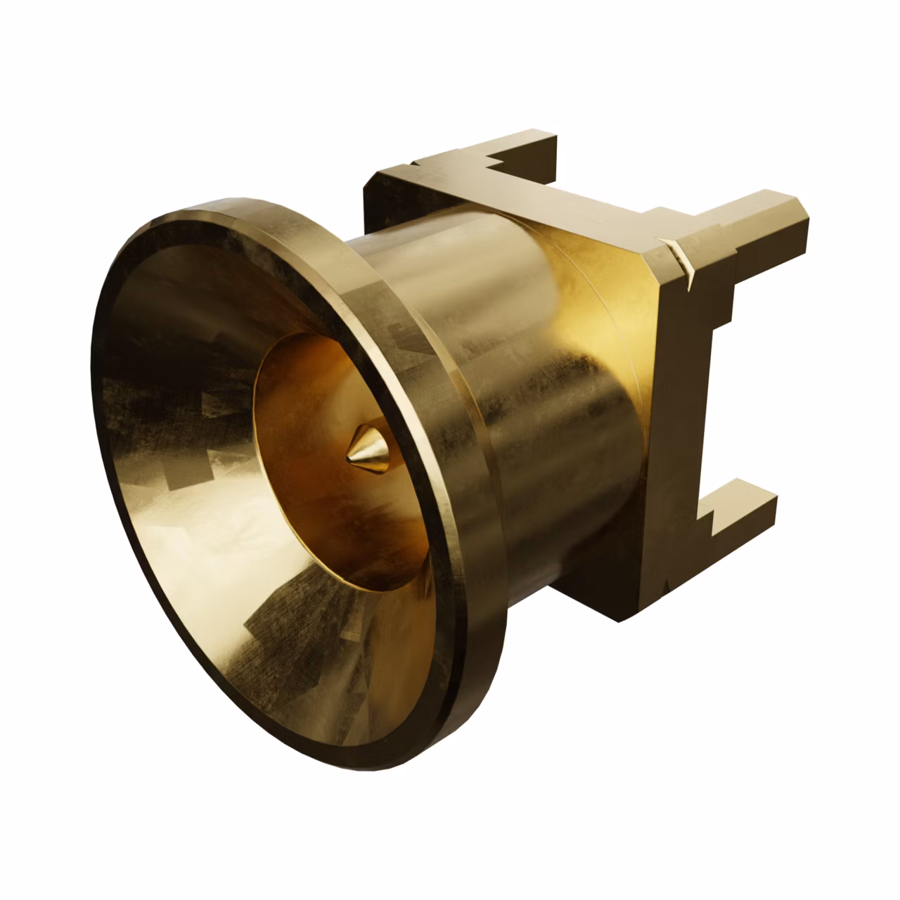 SMP-MAX Plug, Straight, Smooth Bore, PCB, Through Hole, 1.91mm Leg Length, Tray, 50 Ohms for sale