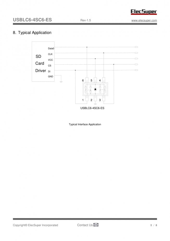 USBLC6-4SC6-ES datasheet page 5
