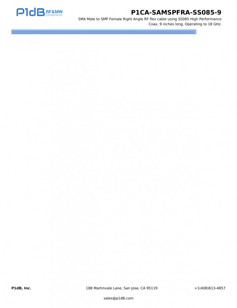 P1CA-SAMSPFRA-SS085-9 technical document page 4