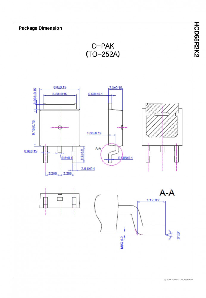 HCD65R2K2 datasheet page 7