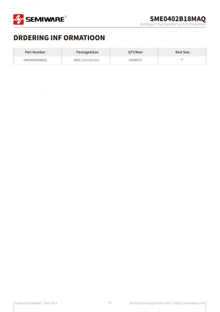 SME0402B18MAQ datasheet page 5