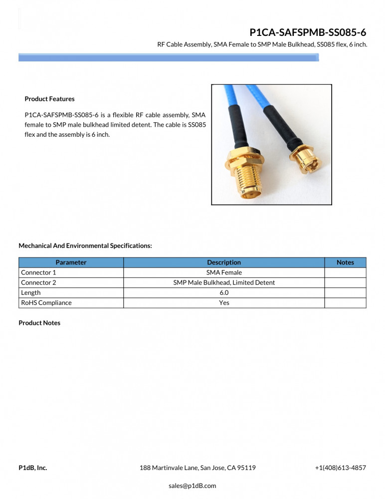 P1CA-SAFSPMB-SS085-6 product document image