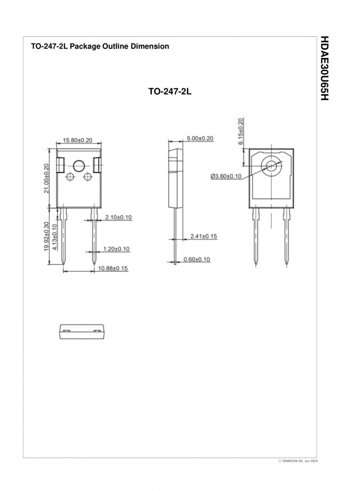 HDAE30U65H datasheet page 5