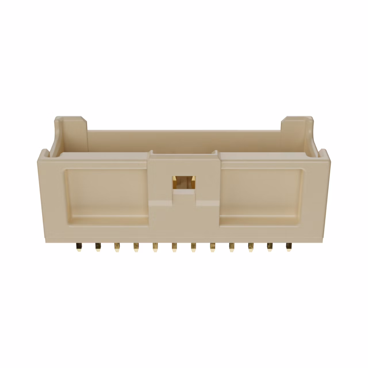 MicroClasp Vertical Header, 2.00mm Pitch, Dual Row, Through Hole, Gold Flash (Au) Plating, 24 Circuits, without PCB Locator for sale