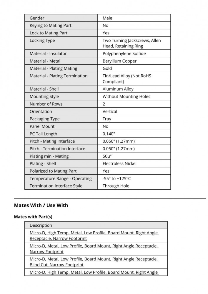 Product document preview, page 2