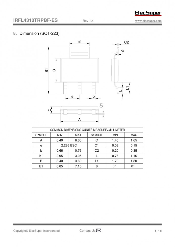 IRFL4310TRPBF-ES datasheet page 6