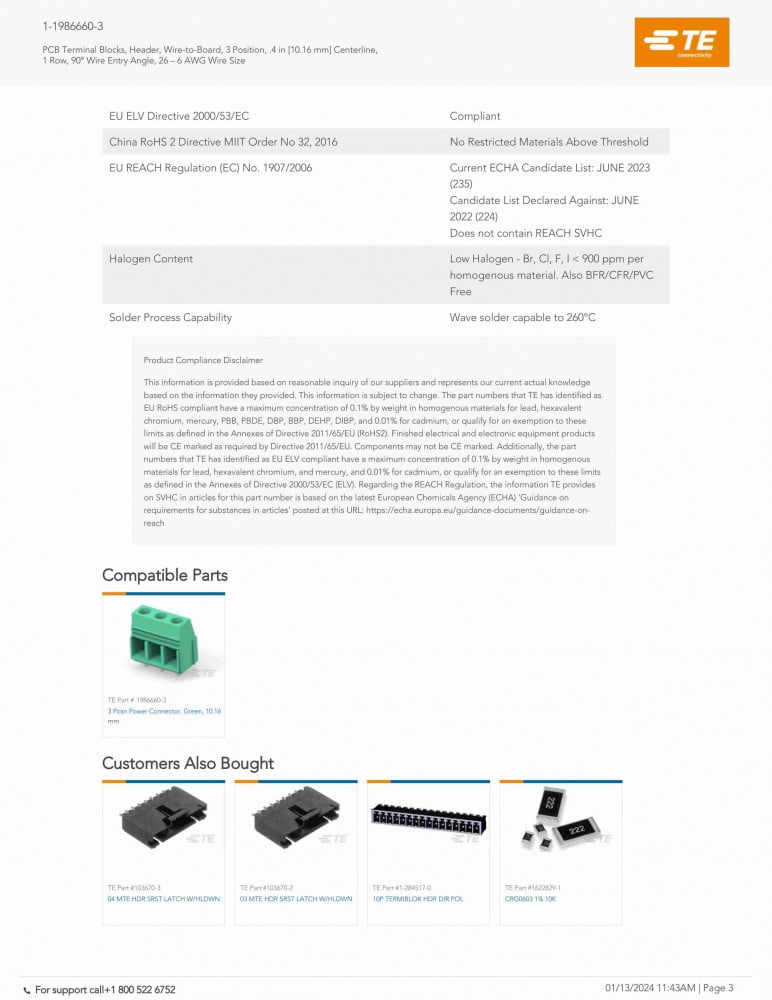Technical document page 3