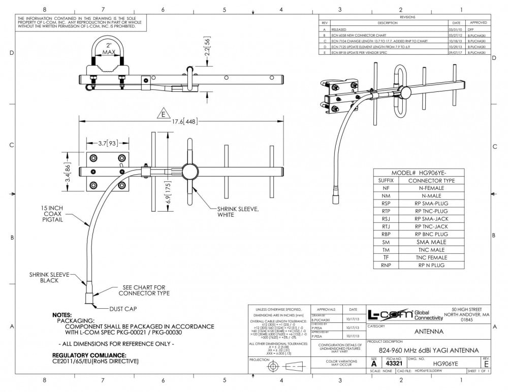 HG906YE-NF technical document preview