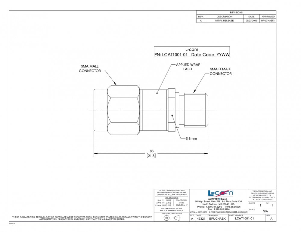 LCAT1001-01 technical document preview