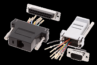 MH CONNECTORS MHDA25-SMJ8-K Between Series Adapter